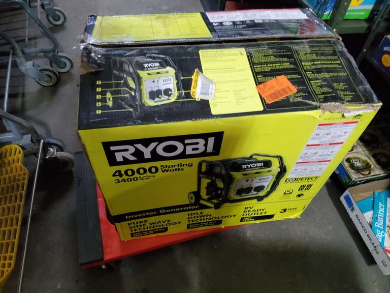 RYOBI GENERATOR - #1 Online Auctions LLC