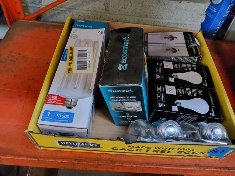 LIGHT BULBS - #1 Online Auctions LLC