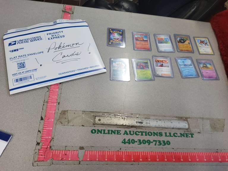 POKEMON CARDS, AUTOGRAPHED BASEBALL & SPORTS CARDS - #1 Online Auctions LLC