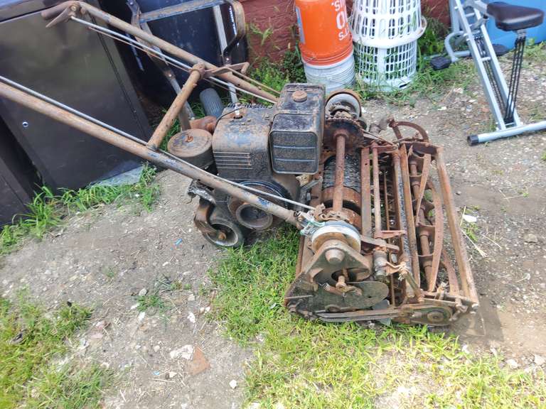 GOLF COURSE GREEN MOWER, FOR PARTS OR REPAIR, OLD AND HEAVY!! - #1 ...