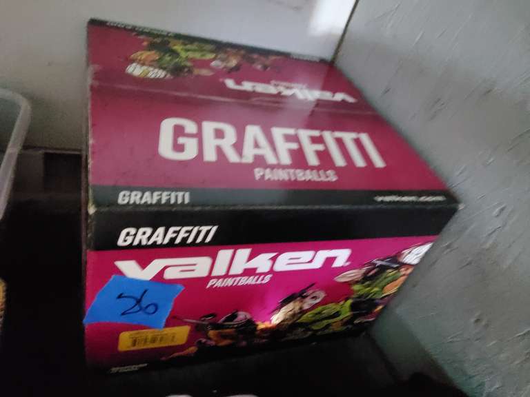 BOX OF PAINTBALL BALLS - #1 Online Auctions LLC
