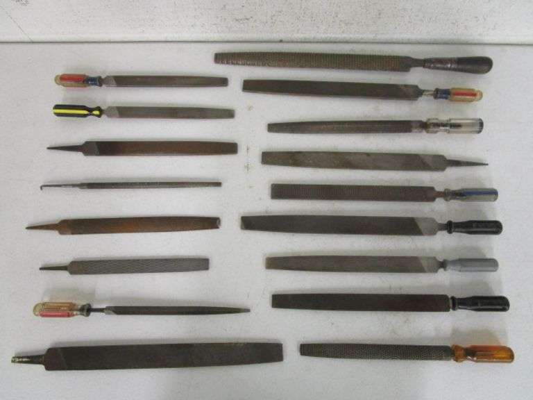 Assortment Large Files & Rasps - Oberman Auctions