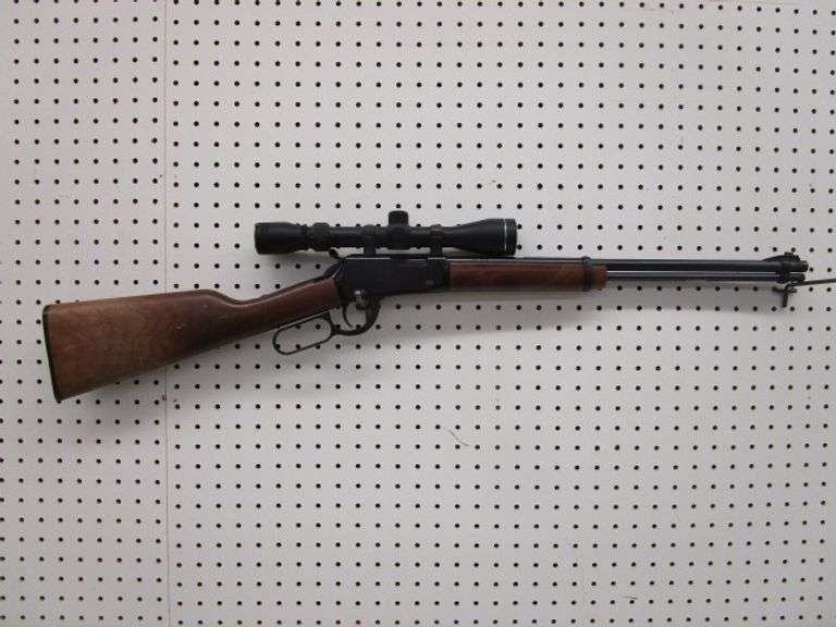 Henry Repeating Arms .22 Cal. LR Lever Action Rifle w/Tasco Pronghorn ...