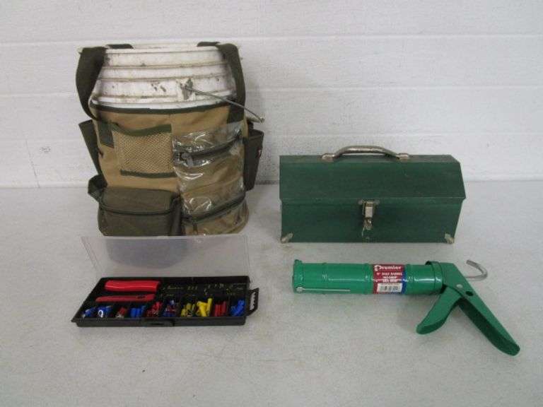 Tommyco Bucket Bagger, Caulking Gun, Electrical Set, Tool Box - Oberman ...