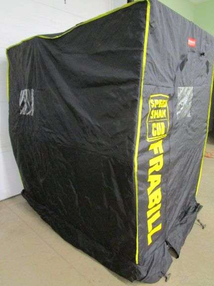 Frabill Speed Shak Cub 2 Person Ice Fishing Shelter - Oberman Auctions