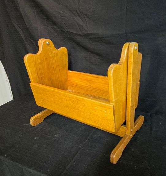 Antique Rocking Cradle - Oberman Auctions