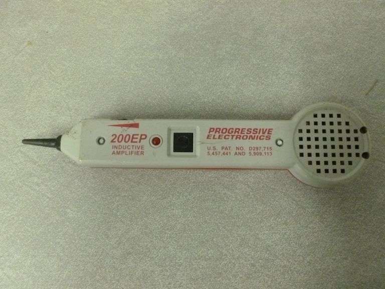 Progressive Electronics Inductive Amplifier Model 200 EP - Oberman Auctions