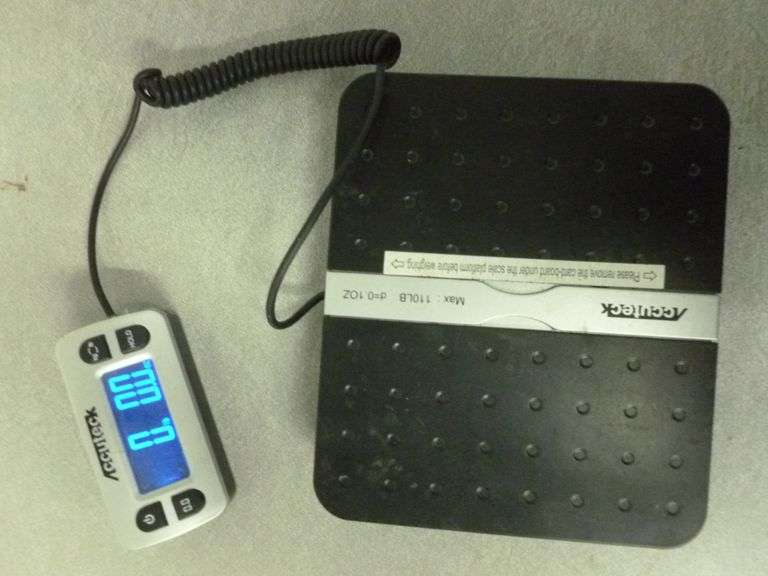 Accutek 110 Lbs. Shipping Scale - Oberman Auctions