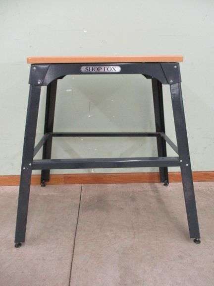 Shop Fox Steel & Wood Work Stand - Oberman Auctions