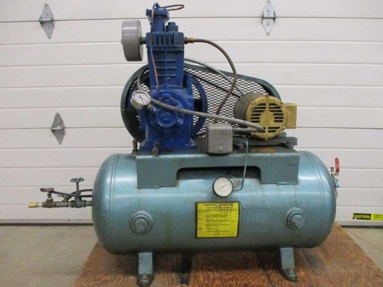 Quincy Model 216 2 HP Air Compressor - Oberman Auctions