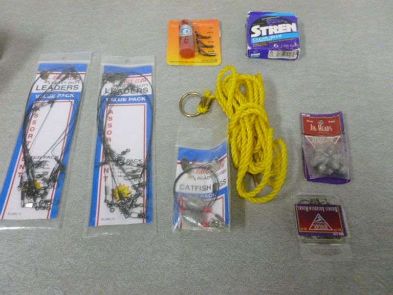 Group Of New Fishing Tackle / Related Items - Oberman Auctions