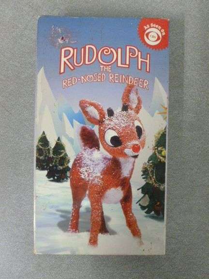 Rudolph the Red Nose Reindeer VHS Tape - Oberman Auctions