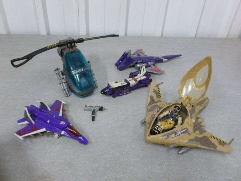 (3) 1980's Takara Japan Transformer Type Jets - GI Joe Aircraft ...