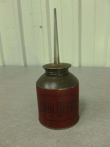 Vintage John Deere - Farmers Co-Op Ceresco, Neb. Oiler Can - Oberman ...