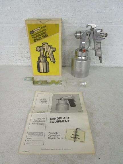 Craftsman Professional Spray Gun w/Box - Oberman Auctions