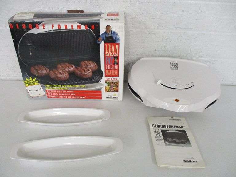 George Foreman Grilling Machine w/Box - Oberman Auctions
