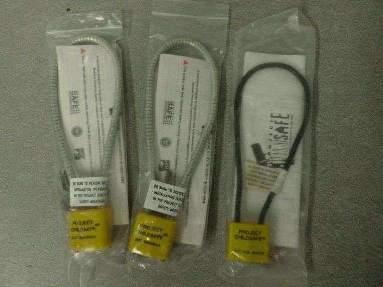 (3) New Project Child Safe Gun Locks - Oberman Auctions
