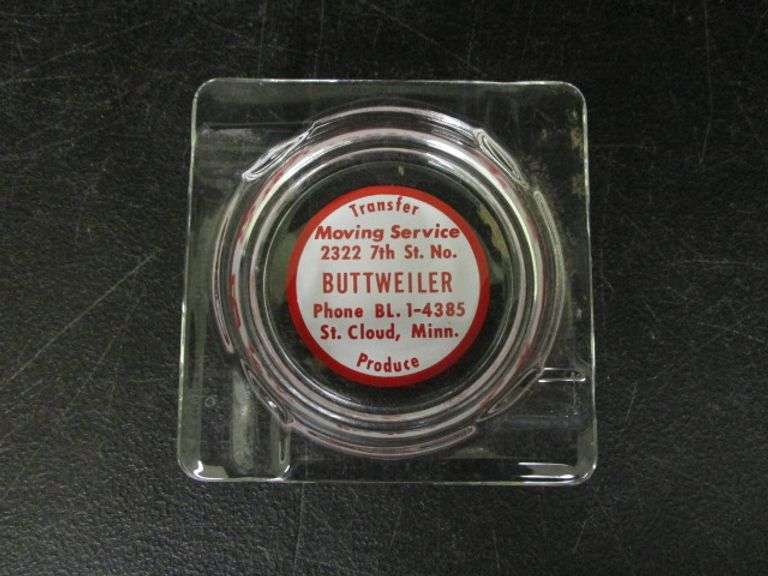 19 - 1950's/60's Buttweiler Moving Service Ash Trays - NOS - Oberman ...