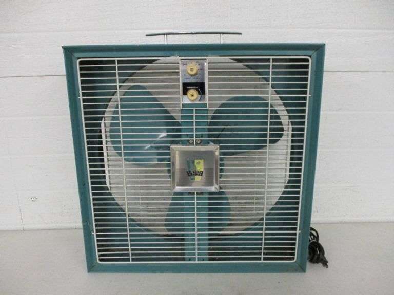 Emerson 20" 2 Speed Thermostatic Reversing Fan - Oberman Auctions