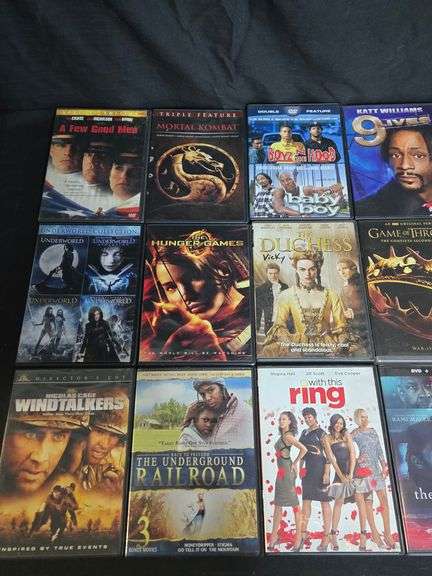 Group Of 25+ DVD's - Oberman Auctions