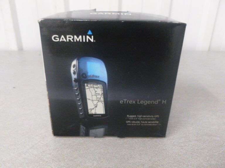 New Garmin - eTrex Legend H - High Sensitivity GPS - Oberman Auctions