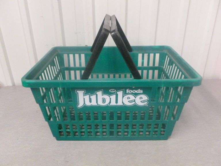 Heavy Duty Poly Storage Basket - Oberman Auctions