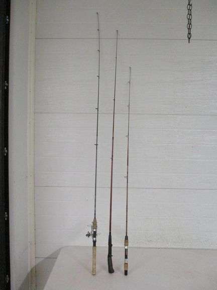 Scheels 6'8" Graphite w/Scheels Reel, Shakespeare Mustang 100 6 ...