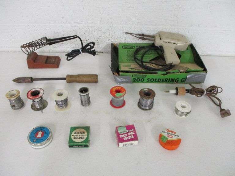 Craftsman Soldering Gun, 2 - Electric Soldering Irons w/Solder Wire ...
