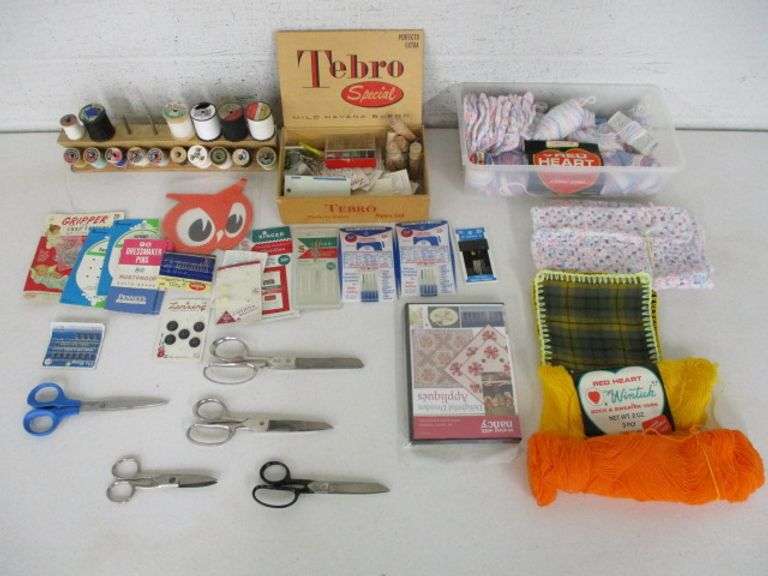 Assorted Sewing Goods - Oberman Auctions