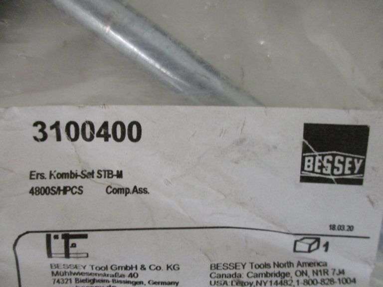 12 - Bessey 3100400 Replacement Spindles For Sliding Arm C-Clamps - New ...