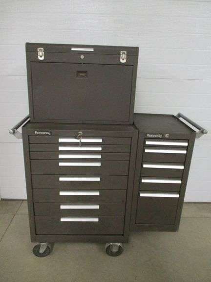 Kennedy 3 Pc. Combo Tool Box w/Keys - Oberman Auctions