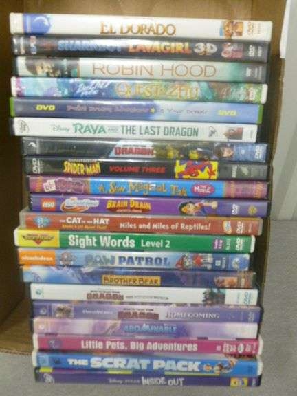 Group Of (20) Good Kids DVD Movies That Match The Correct Case ...