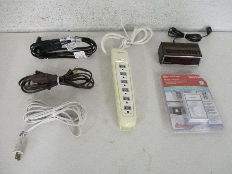 Honeywell Winter Watchman, Staples Power Tap, Spartus Alarm Clock, 3 ...