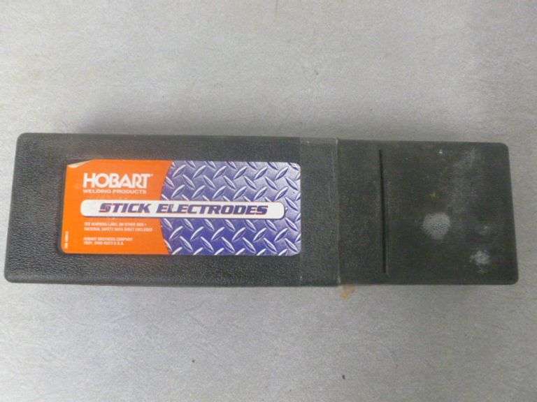 Hobart 1/8" Welding Rods - 10 Pound Box - Oberman Auctions