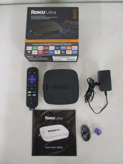 Roku Ultra w/Box & Manual - Looks New - Oberman Auctions