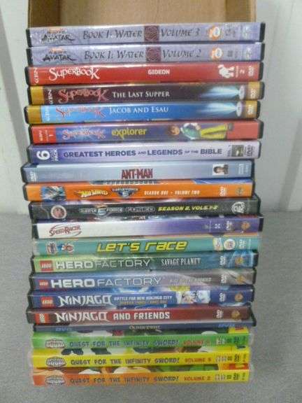 Group Of (20) Good Kids DVD Movies That Match The Correct Case ...