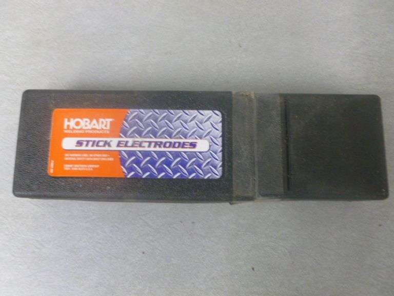 Hobart 1/8" Welding Rods - 10 Pound Box - Oberman Auctions