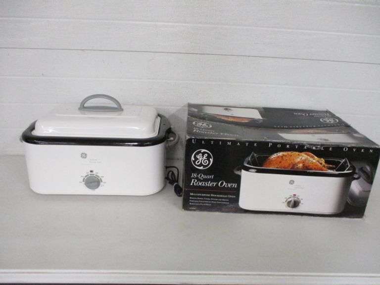 GE 18 Qt. Roaster Oven w/Box - Oberman Auctions