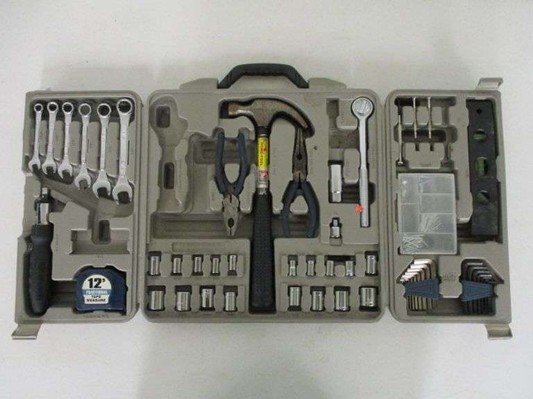 52 Pc. Tool Set w/Case & Hardware - Oberman Auctions