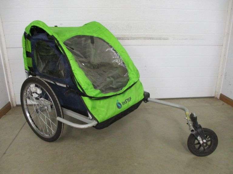 Instep Ride N' Stride Bicycle Trailer - Oberman Auctions