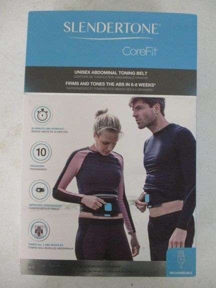 Slendertone CoreFit Abdominal Toning Belt - New - Oberman Auctions