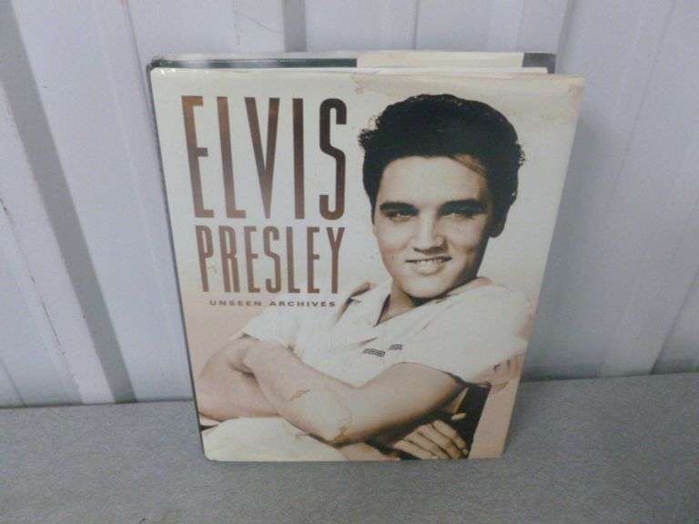 Large Collectible - Elvis Presley Unseen Archives Hardcover Picture ...