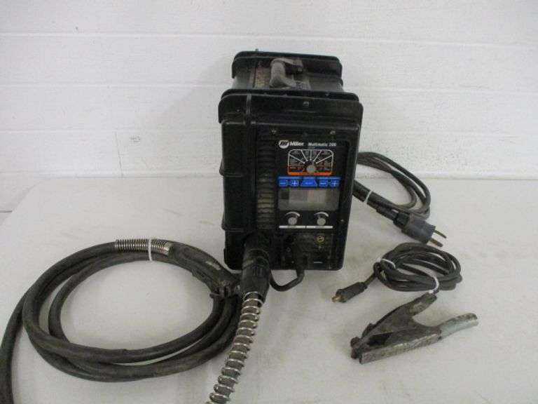 Miller Multimatic 200 Welder - Untested - Oberman Auctions