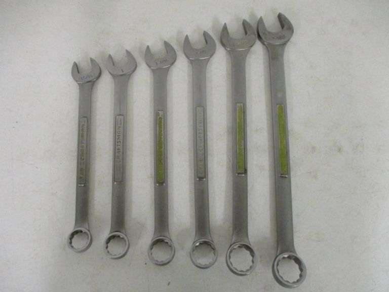 6 - Craftsman Combination Wrenches - Oberman Auctions