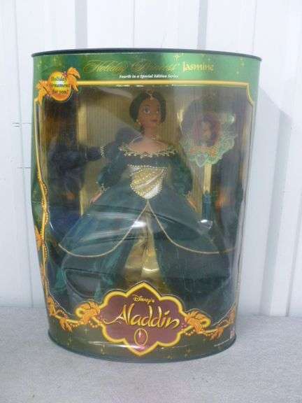 New 1999 Mattel - Disney's Aladdin Holiday Princess Jasmine Special ...