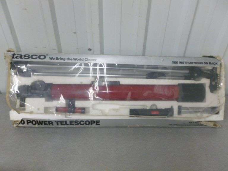Tasco 150 Power Telescope - Oberman Auctions