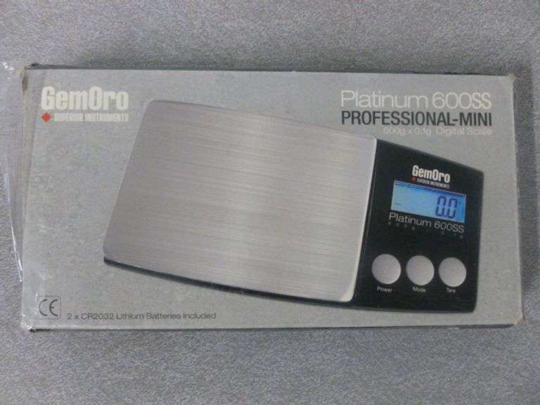 Gem Ore - Platinum 600 SS Professional Mini Digital Scale - Oberman ...