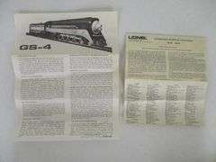 HO Lionel Southern Pacific Daylight GS-4 Northern 4-8-4 Locomotive 4454 ...