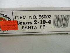 HO Bachmann AT & SF "The Texas Chugger" 2-10-4 & '52 Tender Locomotive ...