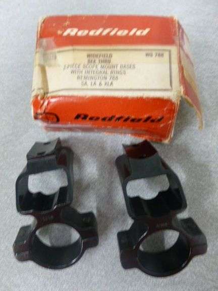 Vintage Redfield 2 Piece Scope Mount Bases Model WS 788 - Oberman Auctions